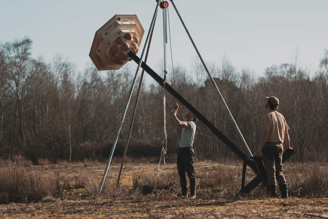 New nesting tower gives swifts and house martins a lifeline | Hampshire ...